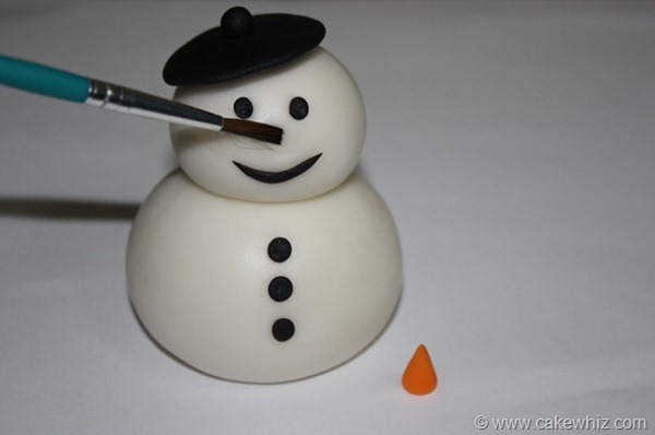 Snowman and Penguin Cake