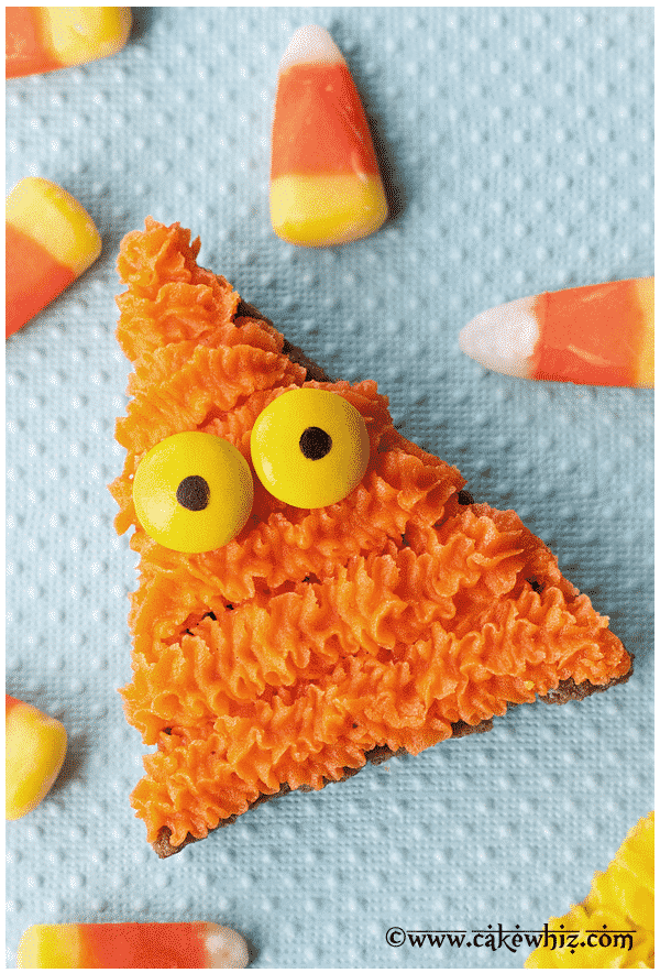 Candy Corn Monster Cookies - CakeWhiz