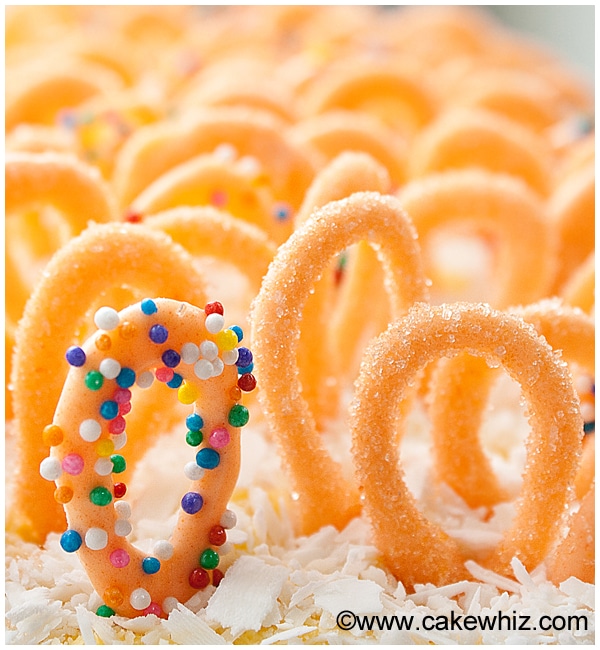 Mango Cake with Mango Frosting