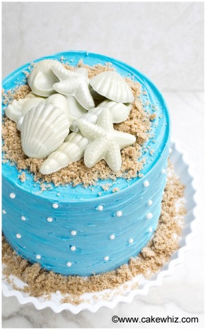Easy Beach Cake - CakeWhiz