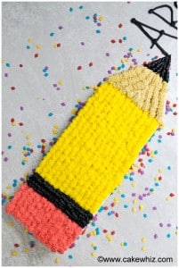 Pencil Cake {Back to School Cake} - CakeWhiz