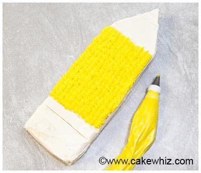 Back to School Pencil Cake