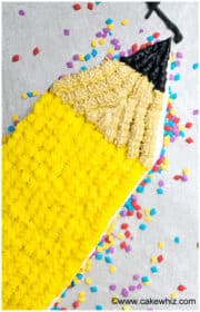 Pencil Cake {Back to School Cake} - CakeWhiz