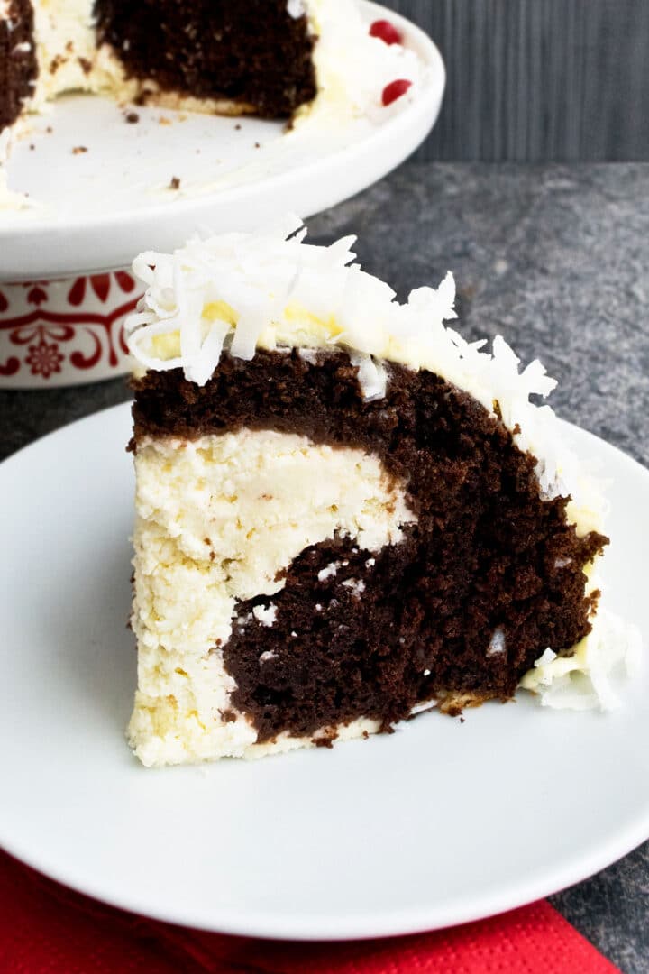 Easy Snowball Cake {Cake Mix} - CakeWhiz