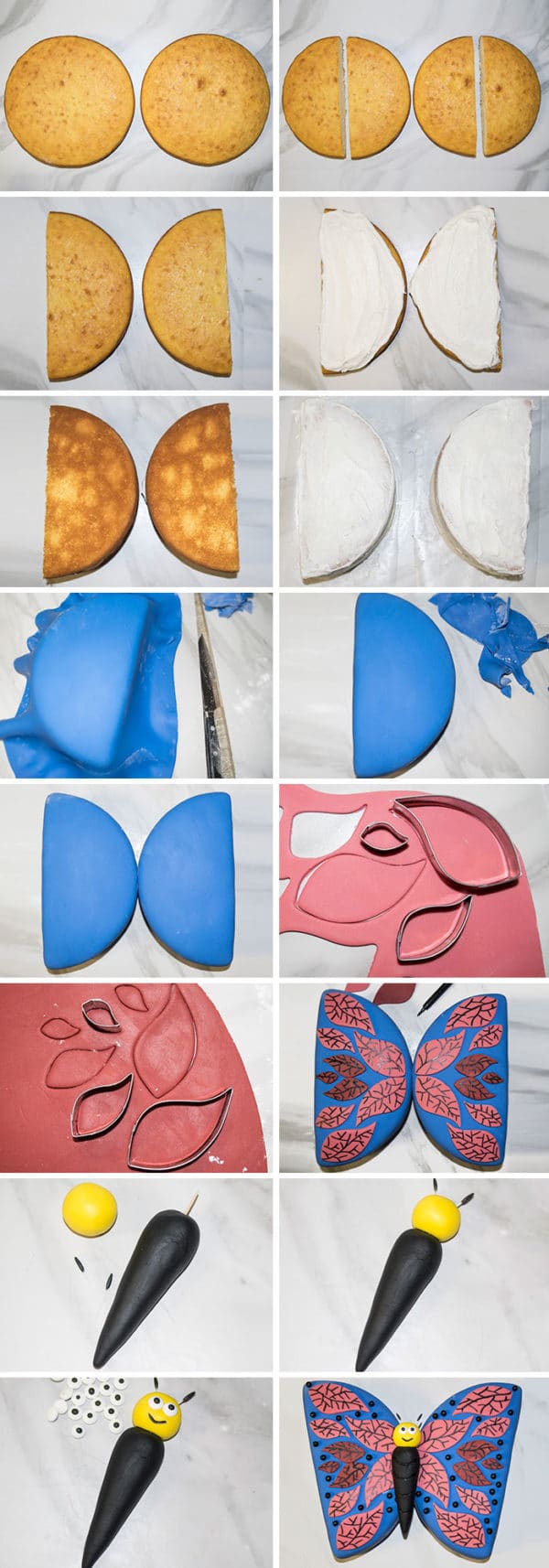 How to Make Butterfly Cake {Easy} - CakeWhiz