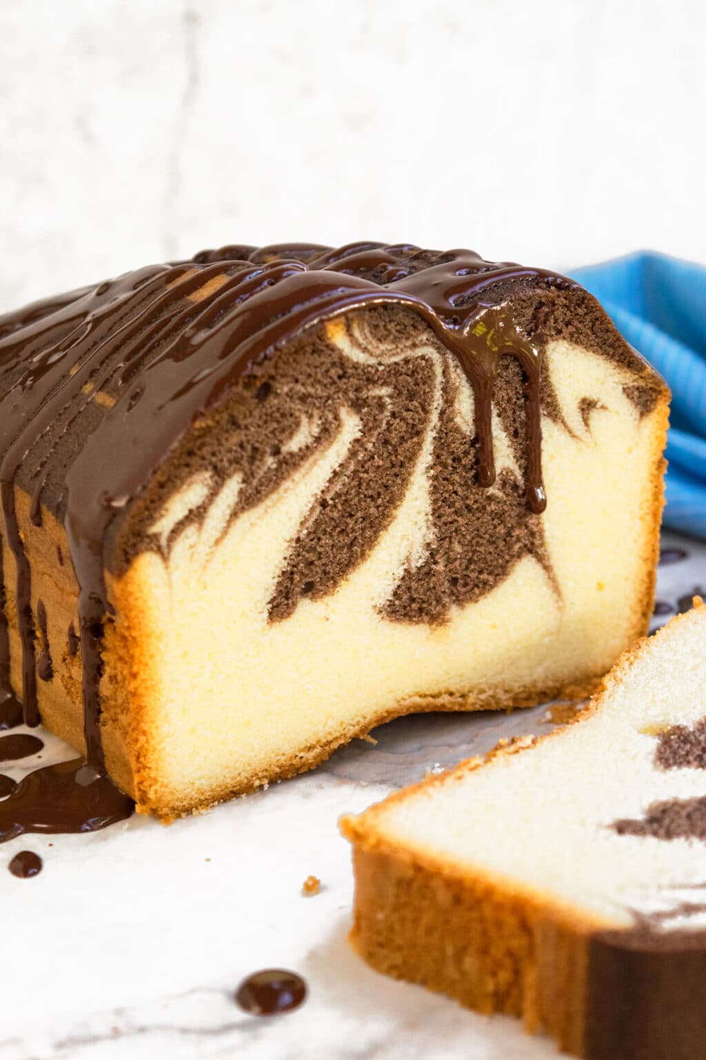 Best Marble Cake {With Chocolate Swirl} - CakeWhiz