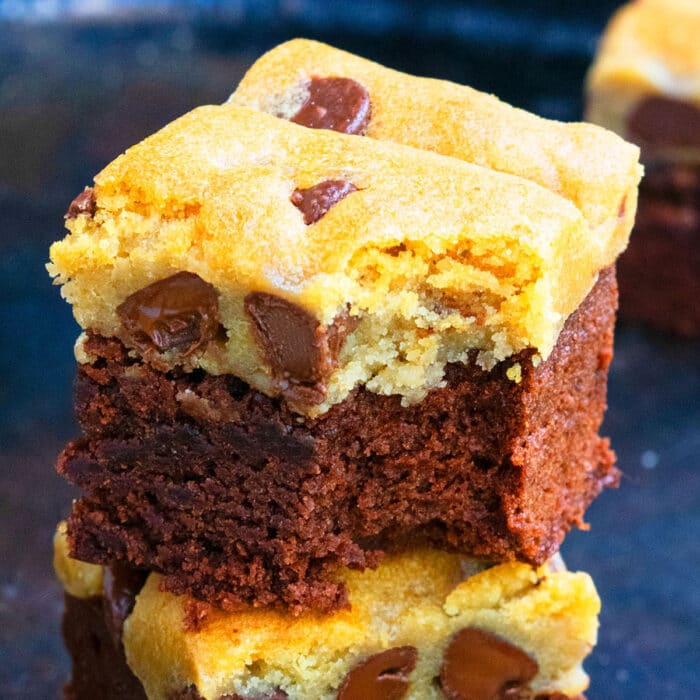 Easy Brookies {With Brownie Mix} - CakeWhiz