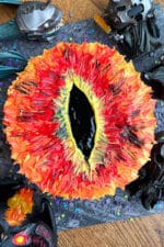 Lord of the Rings Cake {Sauron Eye Cake} - CakeWhiz