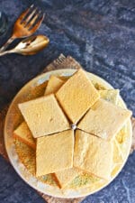 How to Make Gold Cake {With Edible Spray} - CakeWhiz