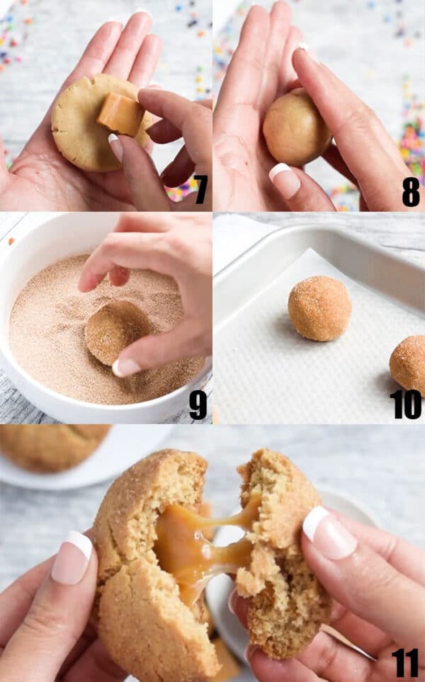 Caramel Snickerdoodles {Soft & Chewy} - CakeWhiz