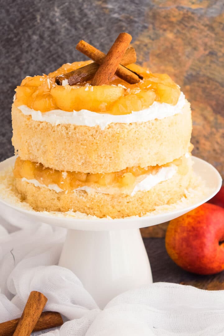 Apple Pie Cake {With Pie Filling} - CakeWhiz