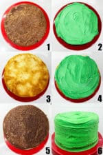 Easy Grinch Cake {With Buttercream Icing} - CakeWhiz