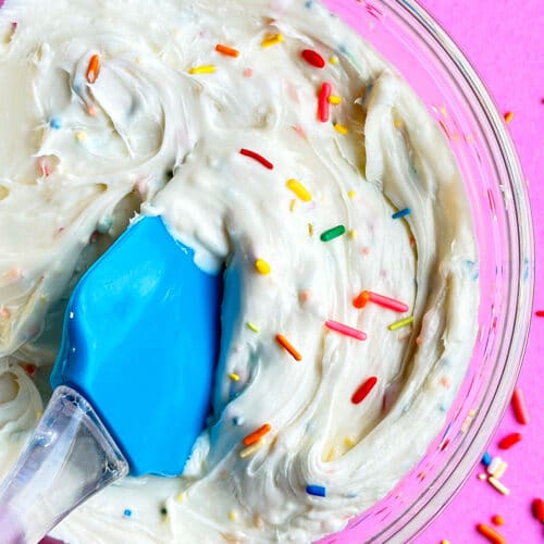 Easy Funfetti Frosting {Sprinkle Frosting} - CakeWhiz