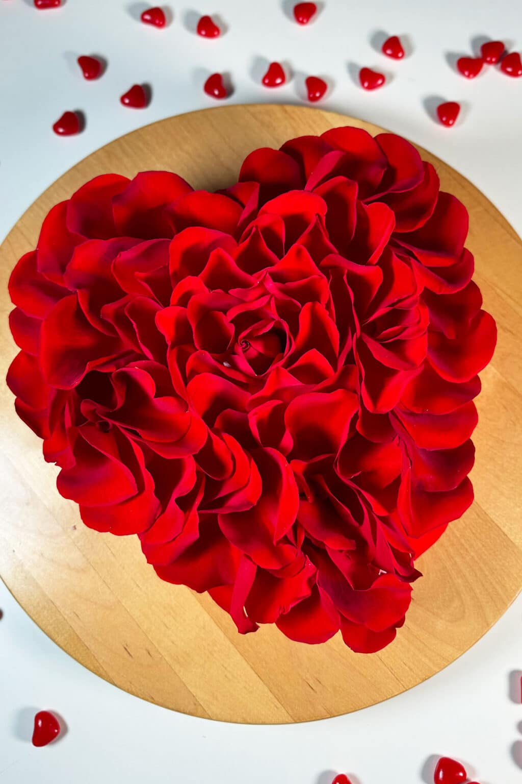 Easy Red Rose Cake {With Rose Water} - CakeWhiz