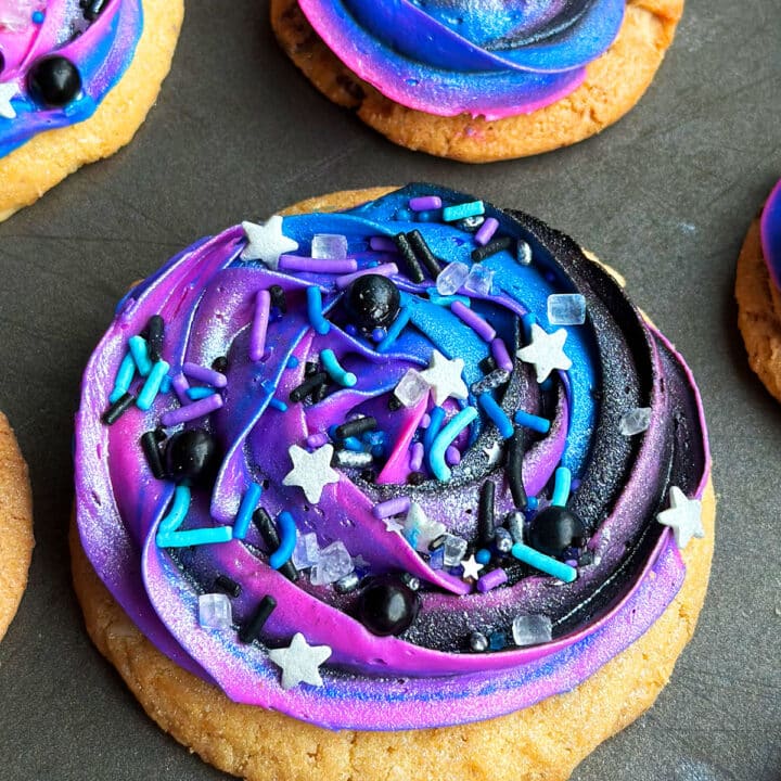 Easy Galaxy Cookies {Buttercream Icing} - CakeWhiz