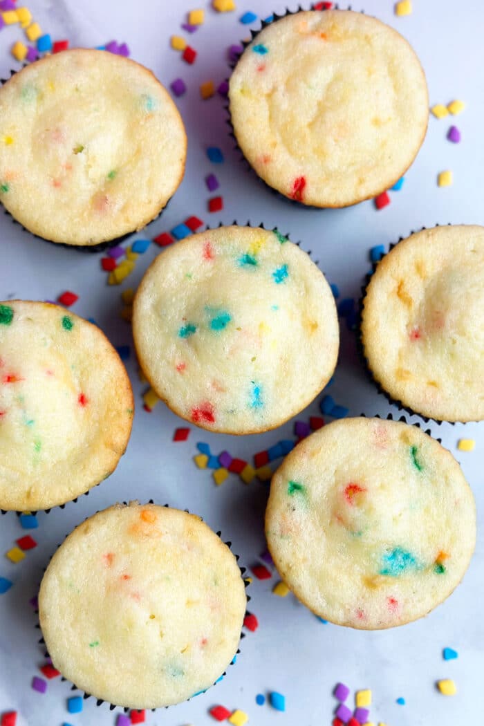 Best Funfetti Cupcakes {Homemade} - CakeWhiz